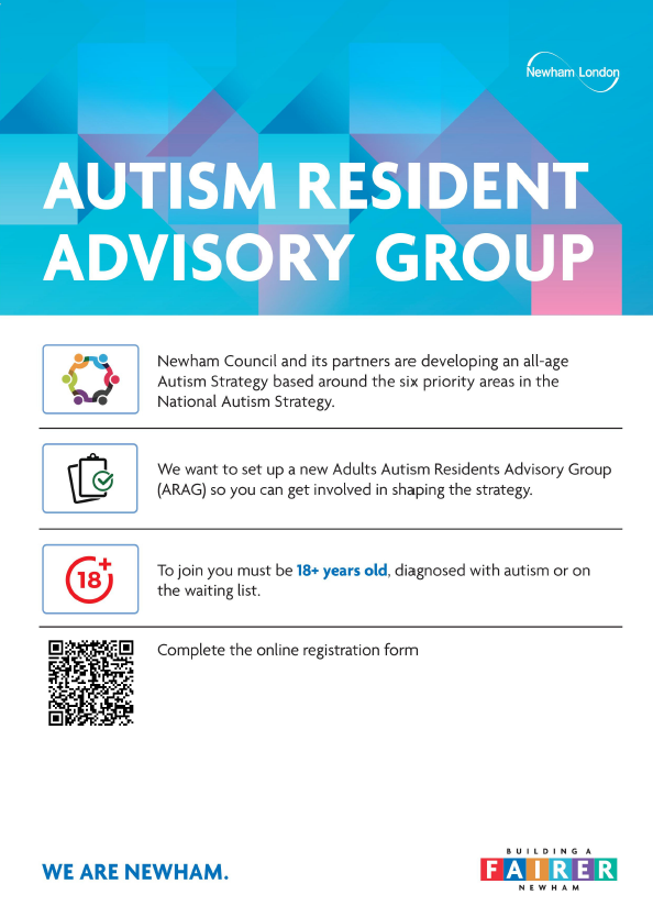 Newham's Autism Resident Advisory Group (ARAG) – Autism – Newham Council