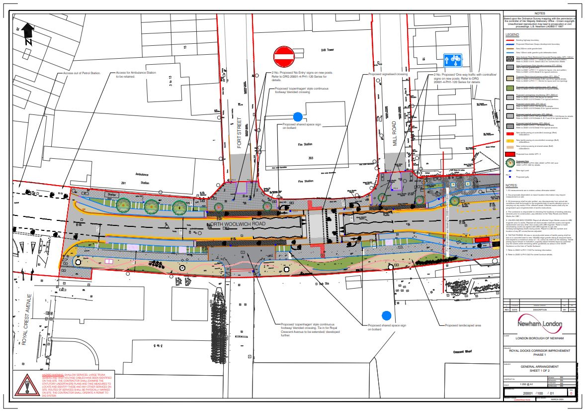 Construction programme – Royal Docks Corridor – Newham Council